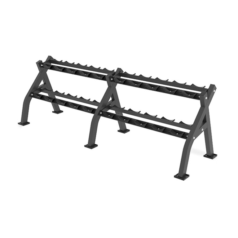 2 Tier dumbbell rack 10 pair - Salmon Fitness